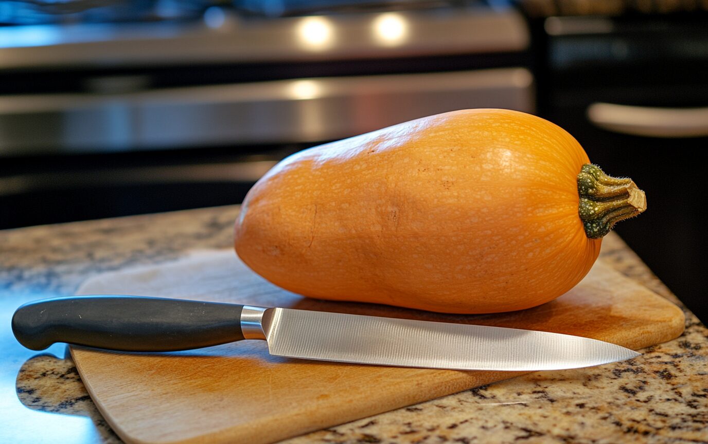 Instant Pot Butternut Squash - Light Orange Bean