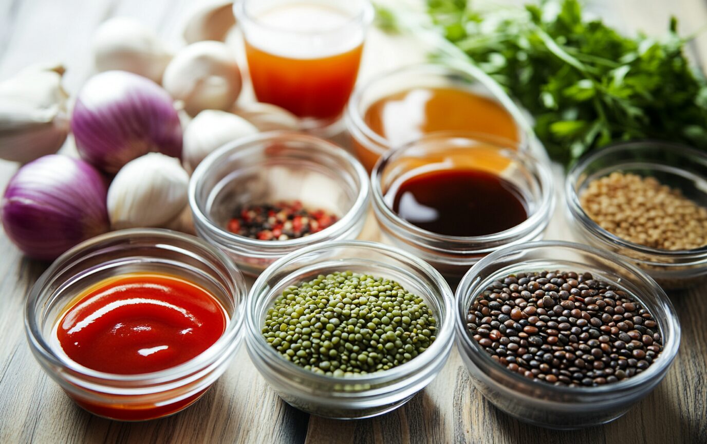 Smoky Vegan Lentils - Light Orange Bean