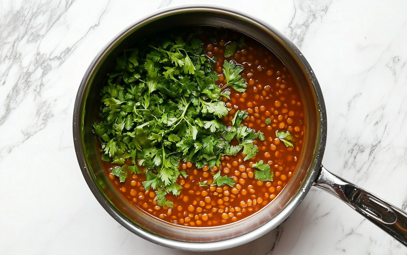 Smoky Vegan Lentils - Light Orange Bean