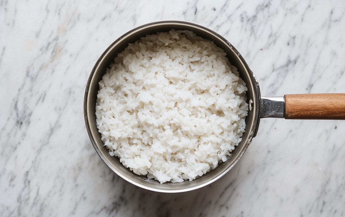 Creamy Vegan Rice Delight - Light Orange Bean
