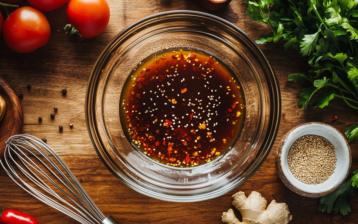 Glazed Shiitake Delight - Light Orange Bean