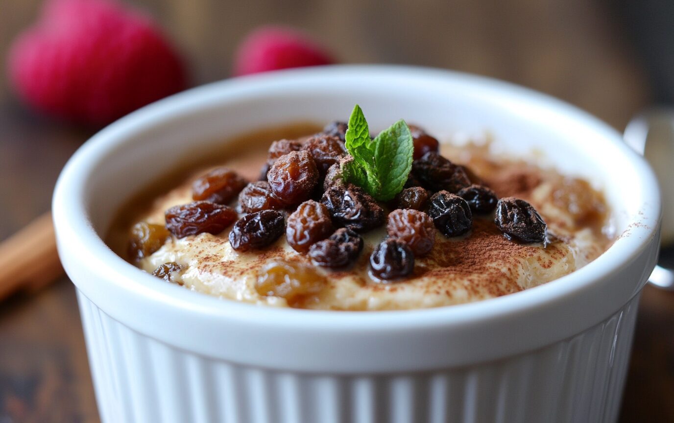 Silky Vegan Rice Pudding - Light Orange Bean