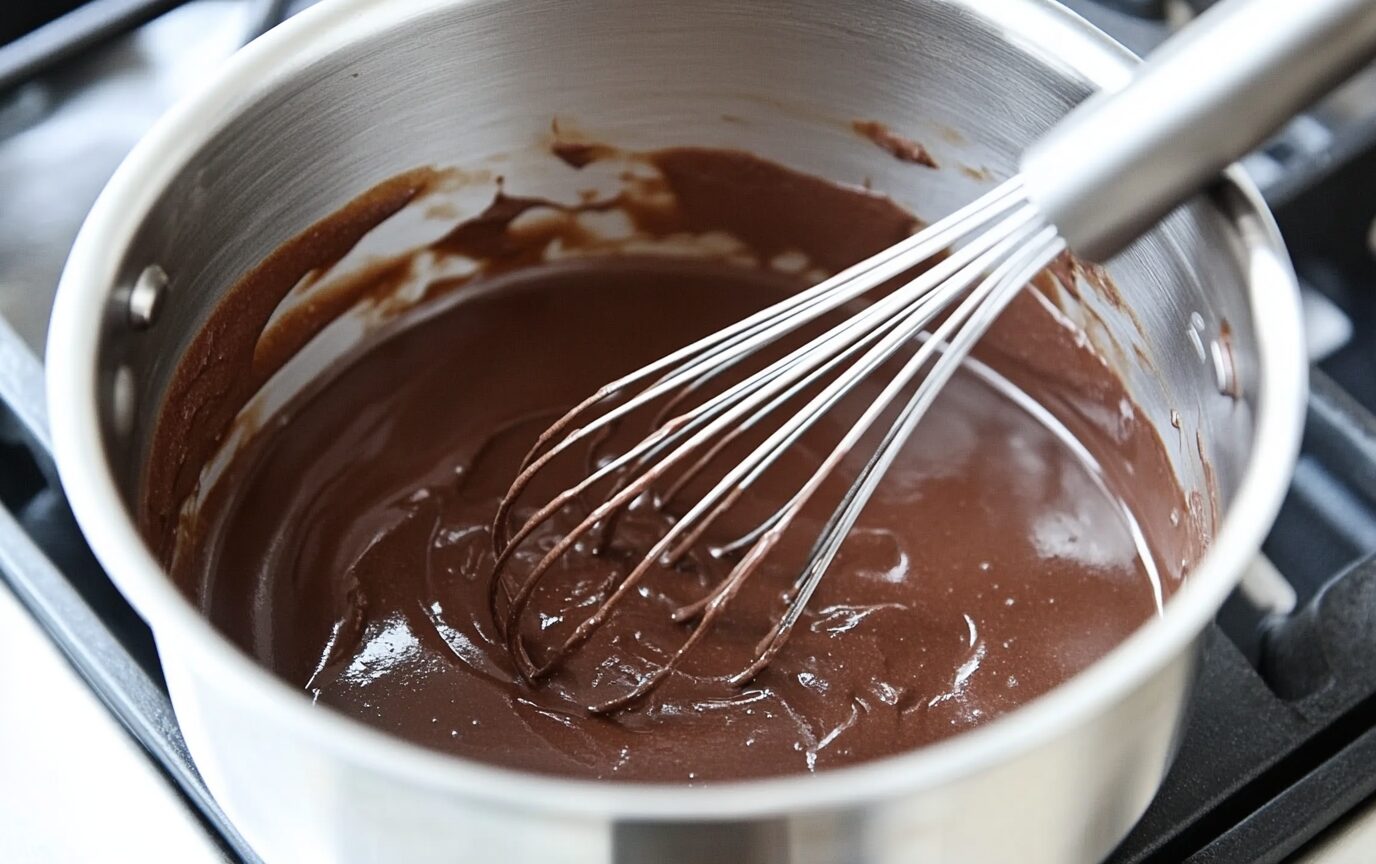 Creamy Plant-Based Chocolate Delight - Light Orange Bean