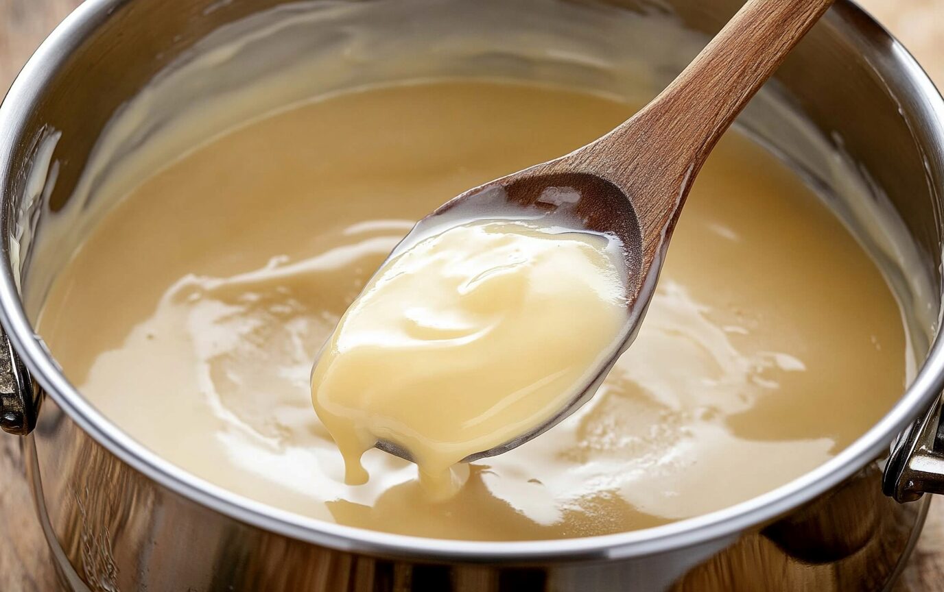 Creamy Coconut Tapioca Delight - Light Orange Bean