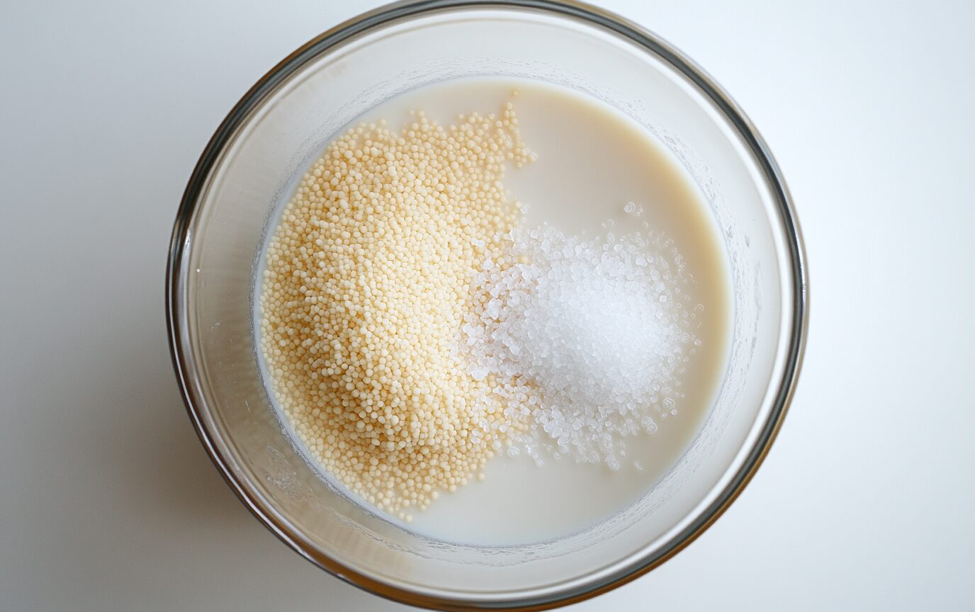 Creamy Coconut Tapioca Delight - Light Orange Bean