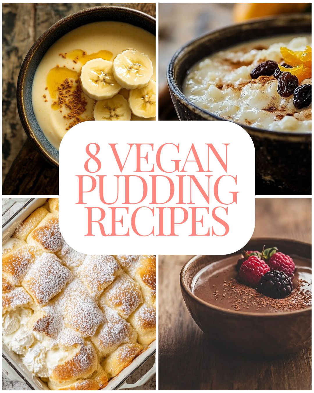 8 Vegan Pudding Recipes - Light Orange Bean