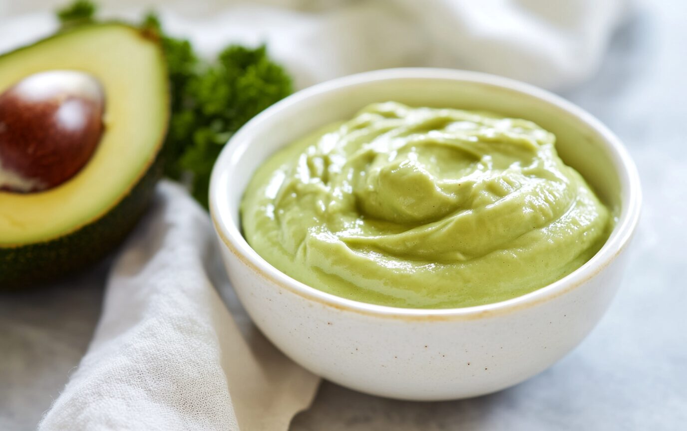 Healthy Cocoa Avocado Squares - Light Orange Bean