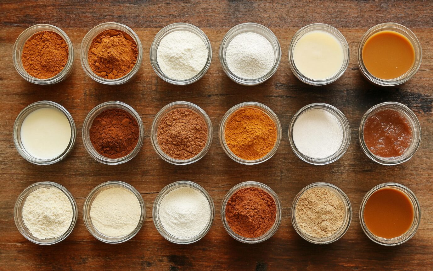 Autumn Spice Cupcakes - Light Orange Bean