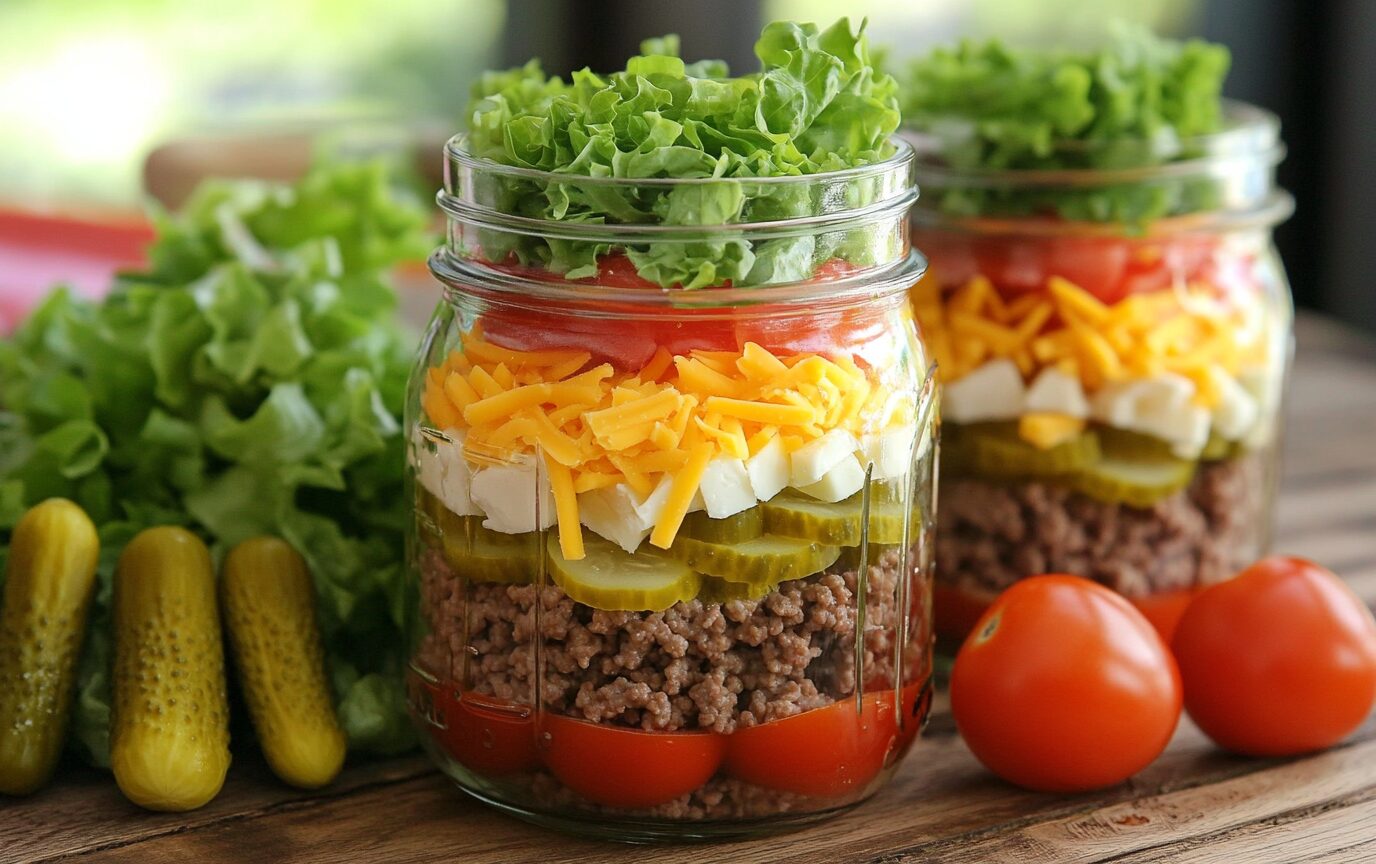 Healthy Big Mac-Inspired Salad - Light Orange Bean