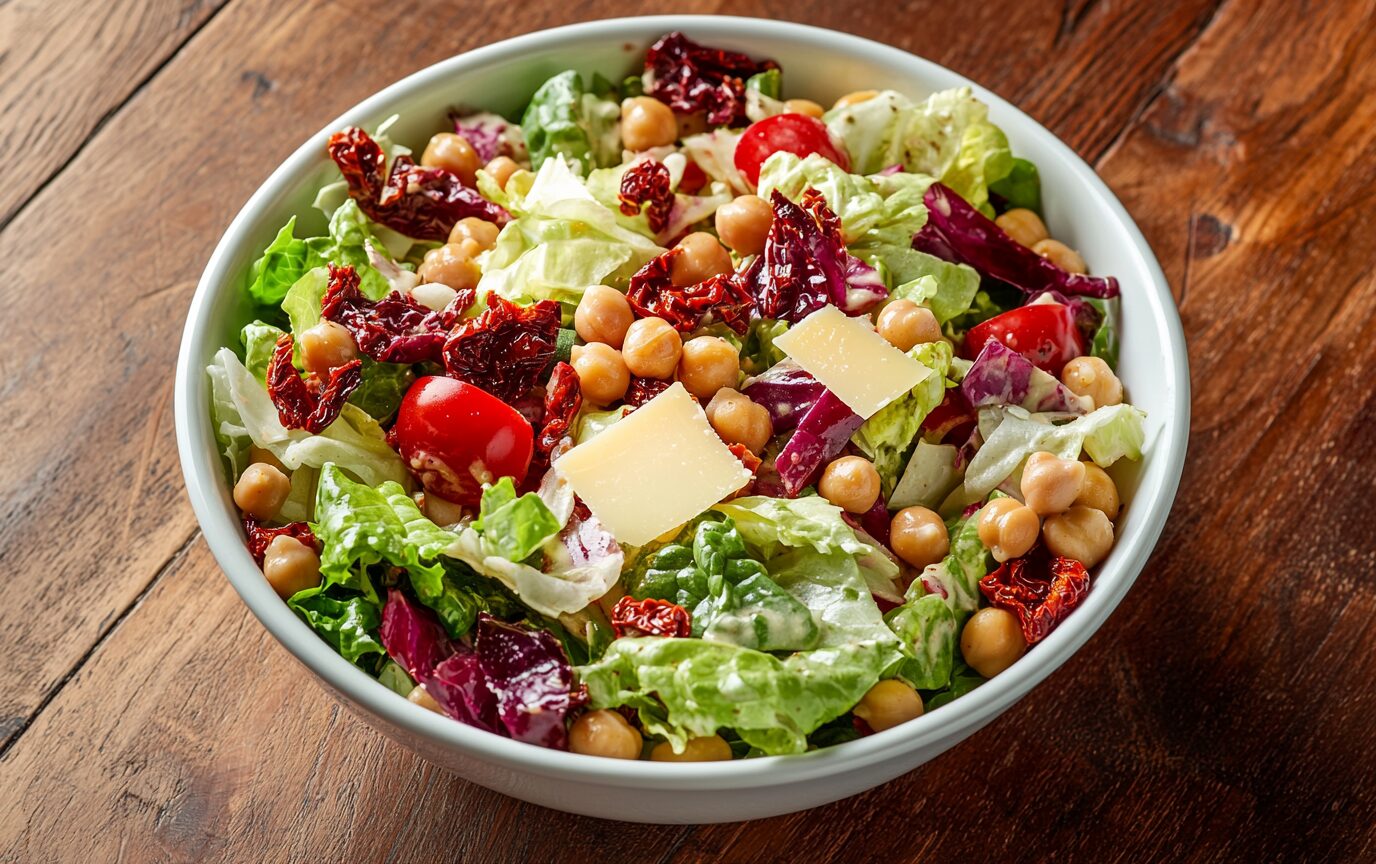 Italian Mixed Green Salad - Light Orange Bean