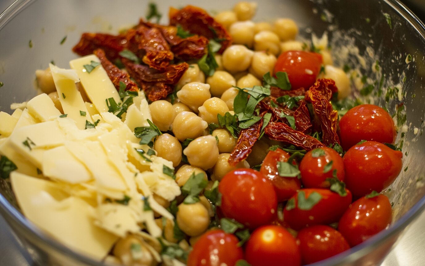Italian Mixed Green Salad - Light Orange Bean
