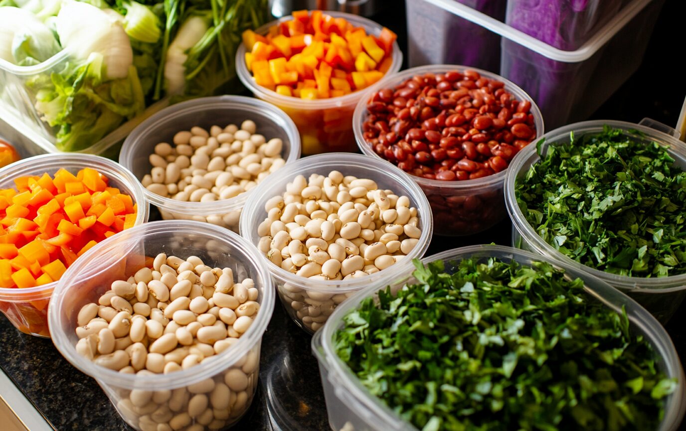 Hearty Trio Bean Stew - Light Orange Bean