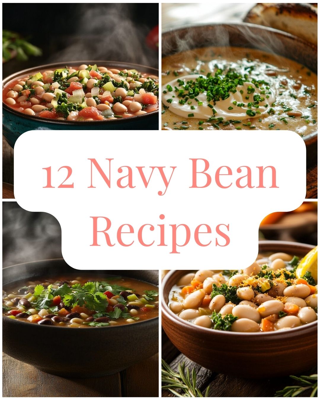 12 Navy Bean Recipes - Light Orange Bean