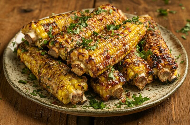 Seasoned Corn Ribs - Light Orange Bean
