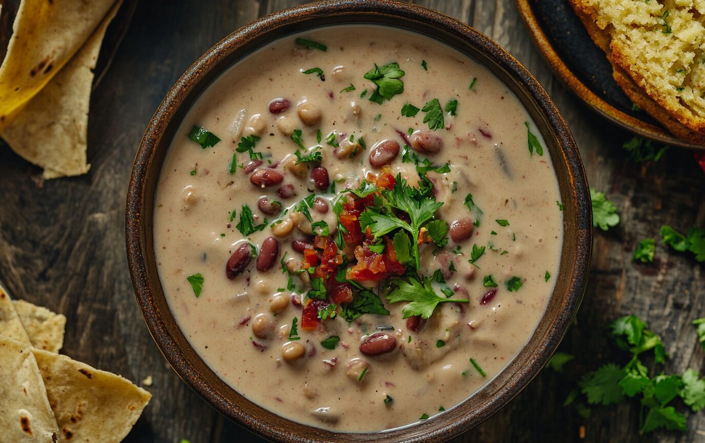 Creamy Avocado Bean Sandwich - Light Orange Bean