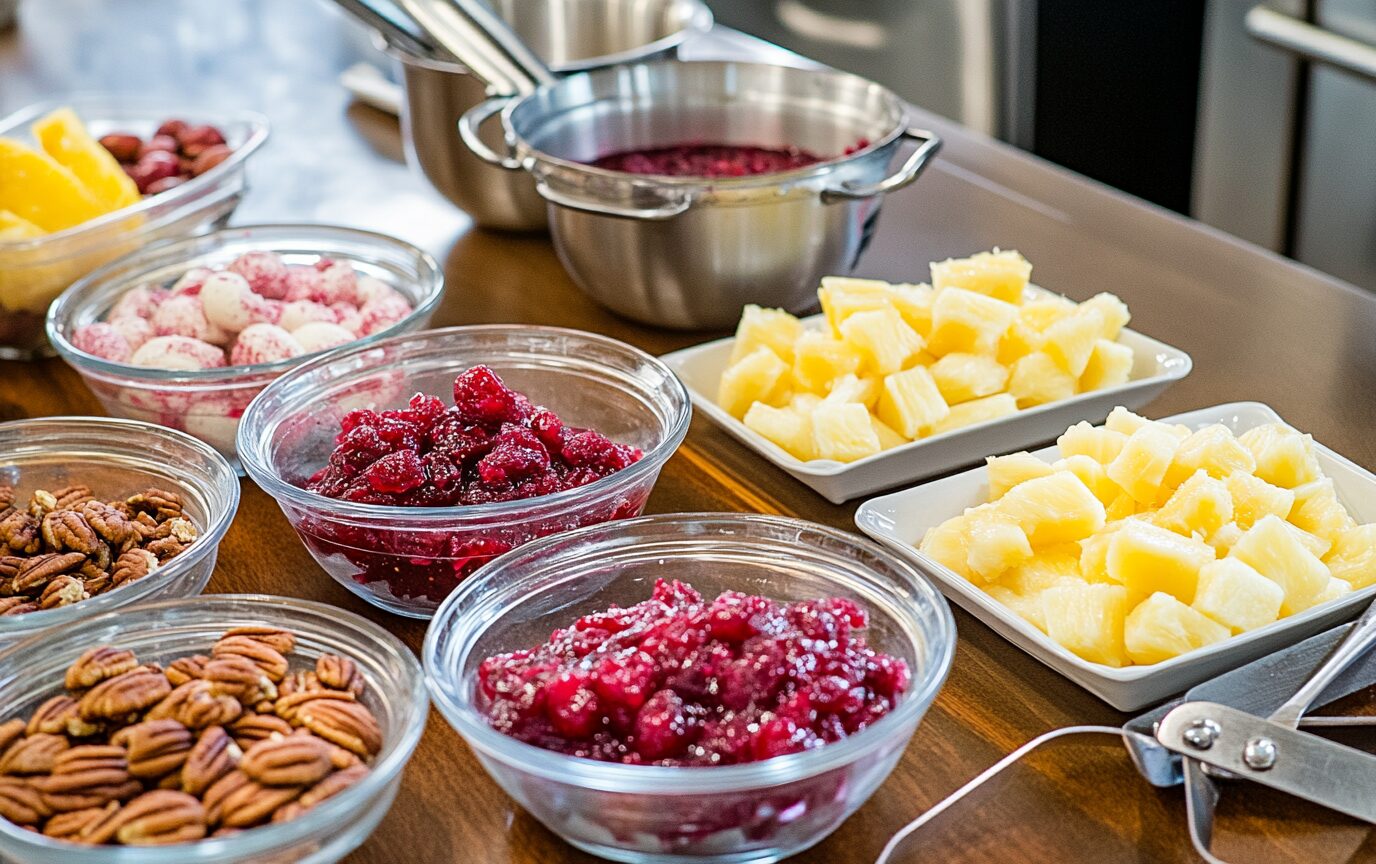 Fruity Jell-O Cranberry Delight - Light Orange Bean