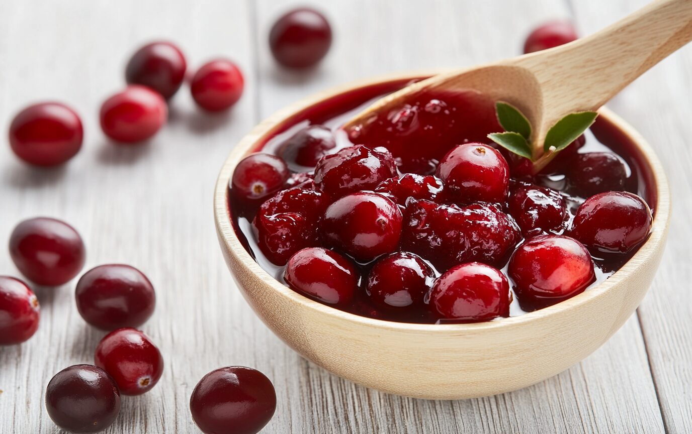 Easy Cranberry Spread - Light Orange Bean