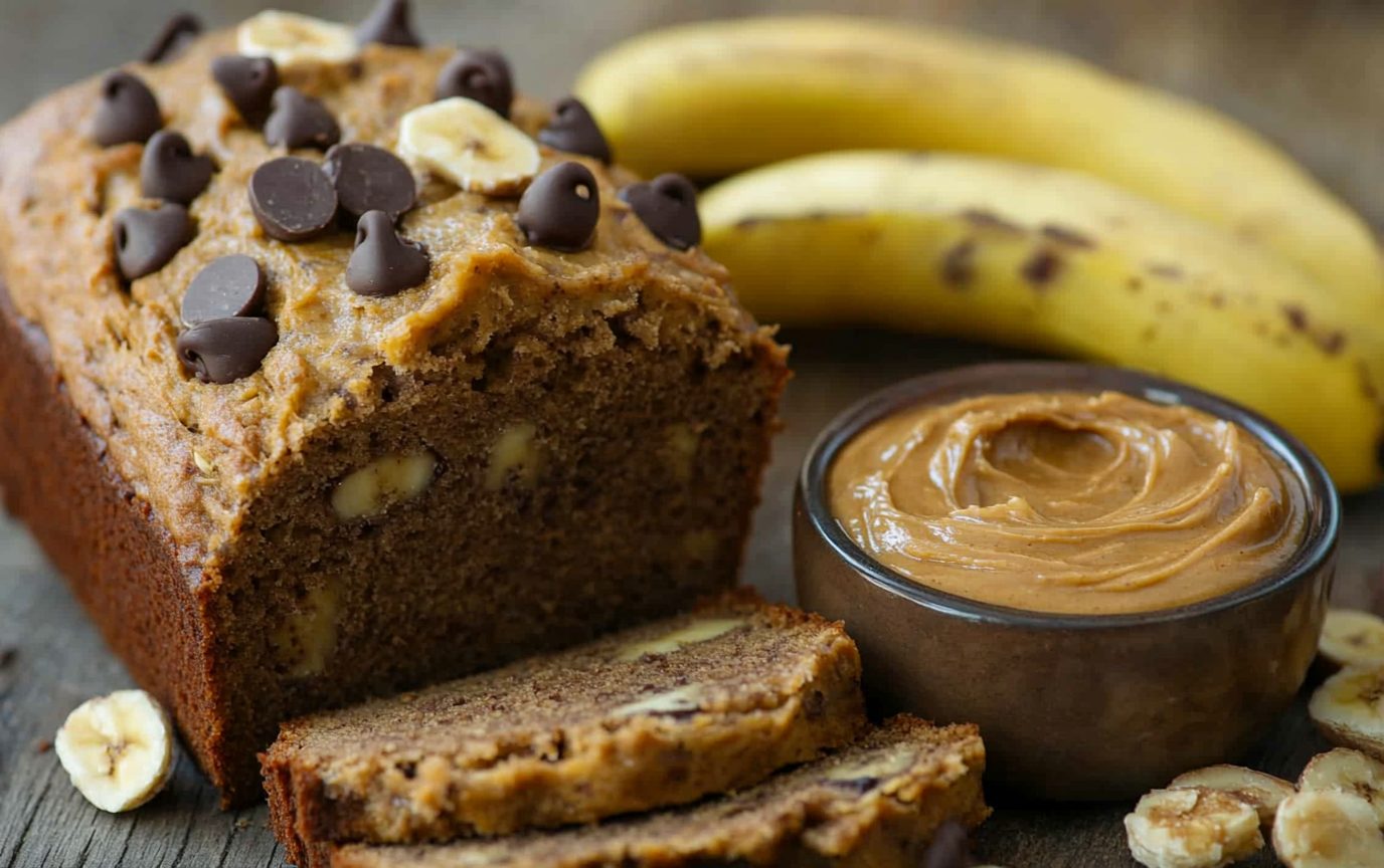 Ultimate Vegan Banana Loaf - Light Orange Bean