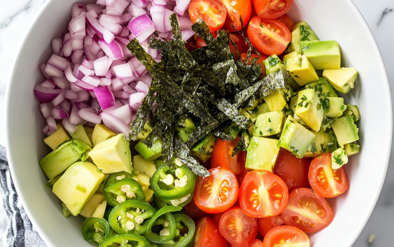 Zesty Vegan Ceviche - Light Orange Bean