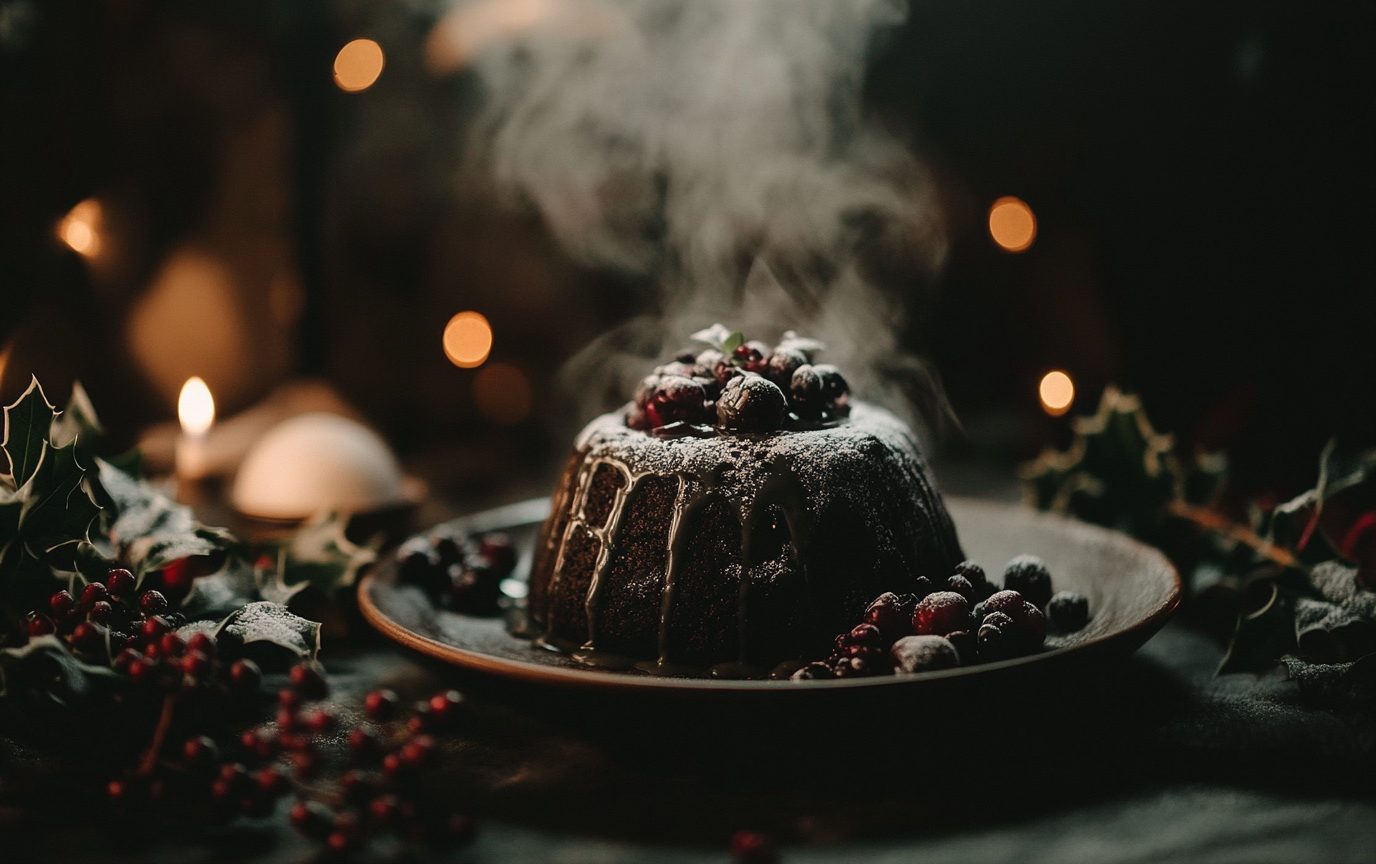 Holiday Vegan Pudding - Light Orange Bean