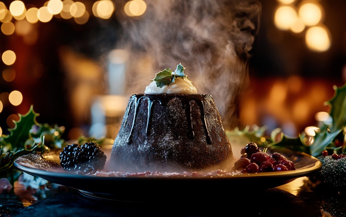 Holiday Vegan Pudding - Light Orange Bean