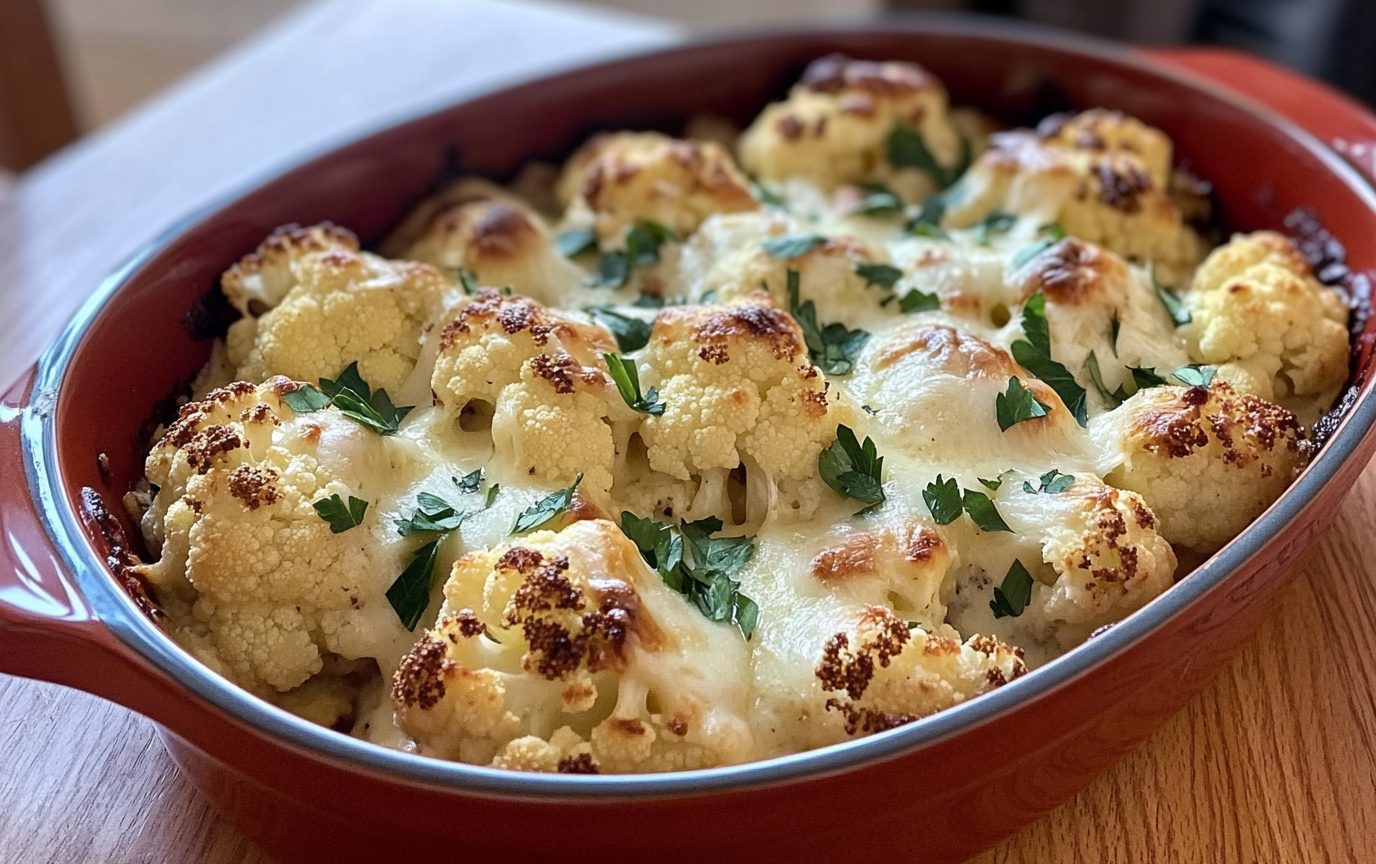 Plant-Based Cauliflower Bake - Light Orange Bean
