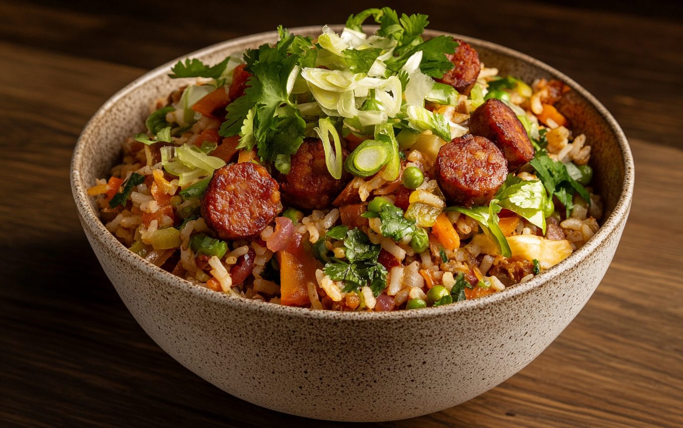 Plant-Based Creole Rice - Light Orange Bean