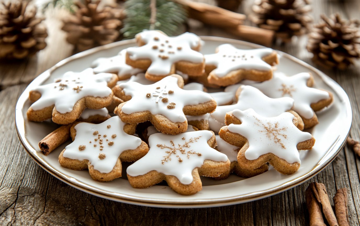 Vegan Spiced Ginger Cookies - Light Orange Bean