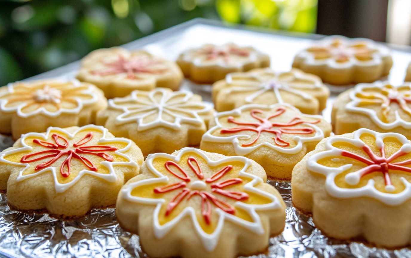 Classic Vegan Sugar Cookies - Light Orange Bean