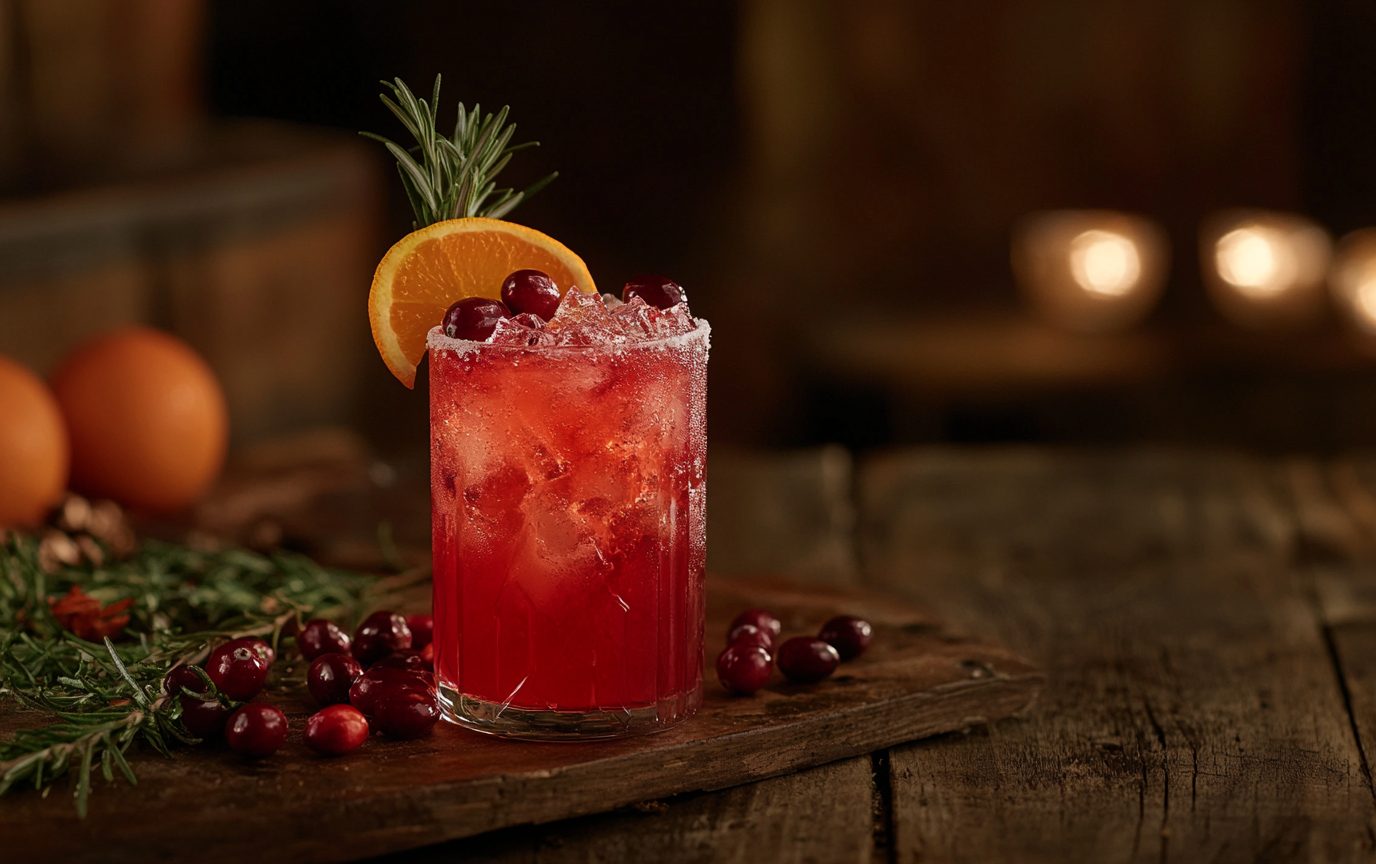 Easy Festive Holiday Punch - Light Orange Bean