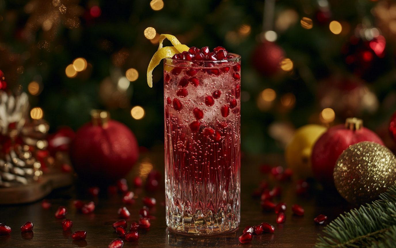 Pomegranate Sparkler - Light Orange Bean