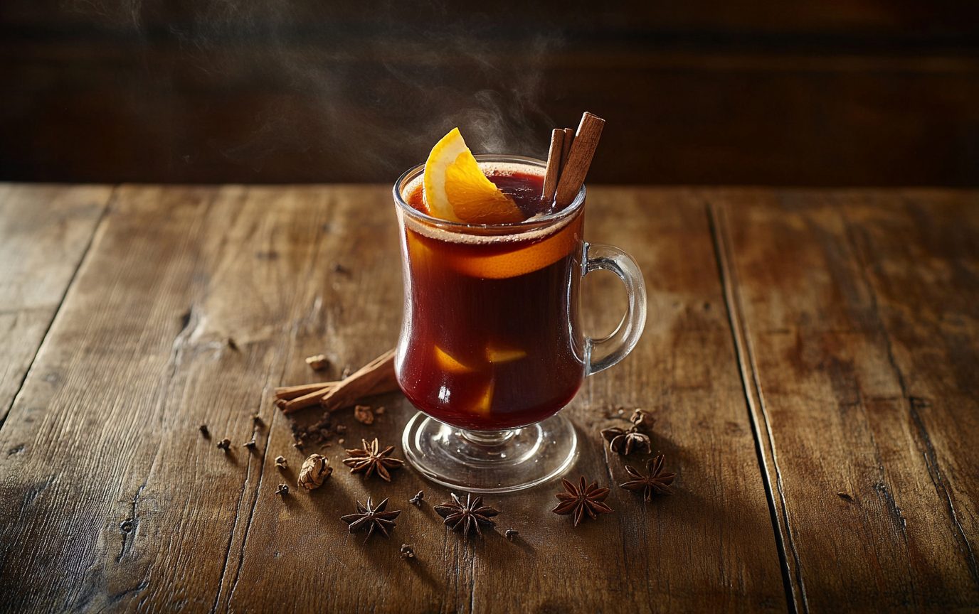 Spiced Red Wine - Light Orange Bean
