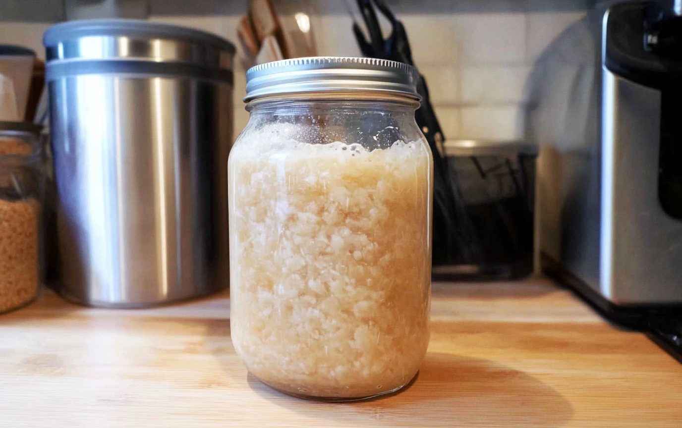 Homemade Fermented Rice - Light Orange Bean