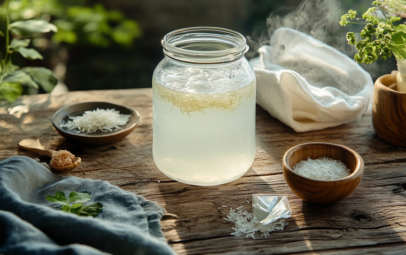 Authentic Fermented Rice Water - Light Orange Bean