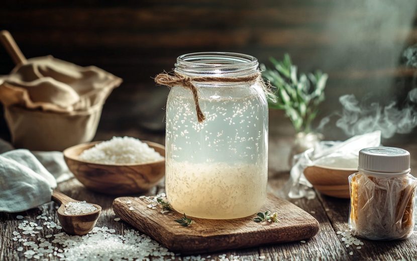 Authentic Fermented Rice Water - Light Orange Bean