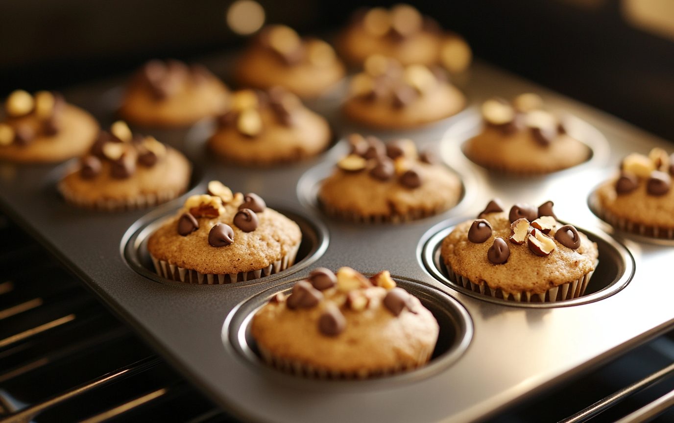 Vegan Bread Muffins - Light Orange Bean