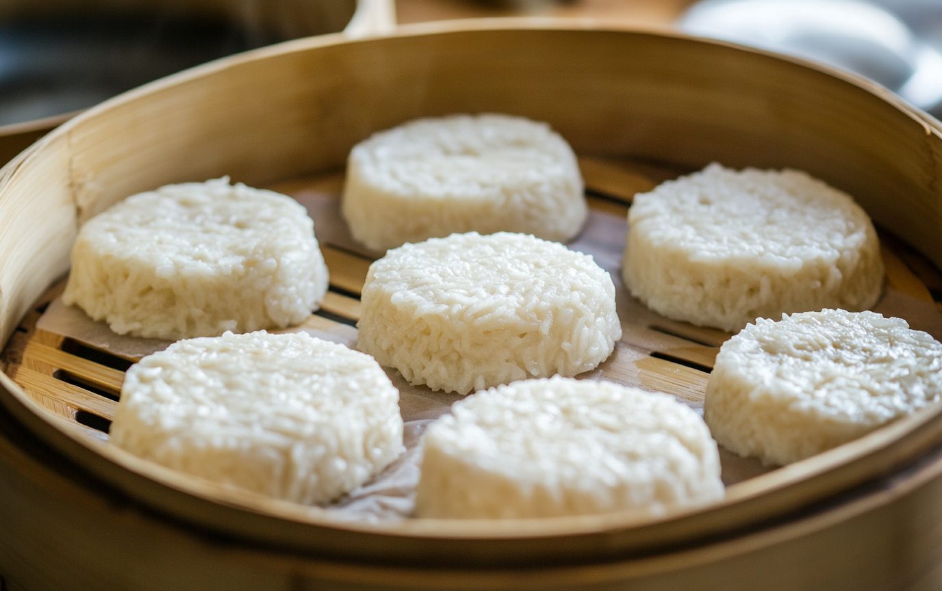 Fermented Rice Cakes - Light Orange Bean