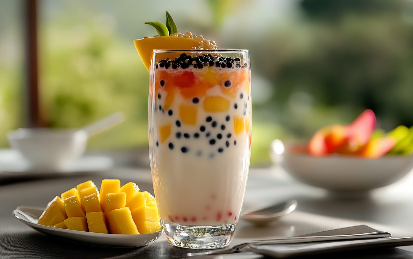 Tropical Fruit Pearls - Light Orange Bean