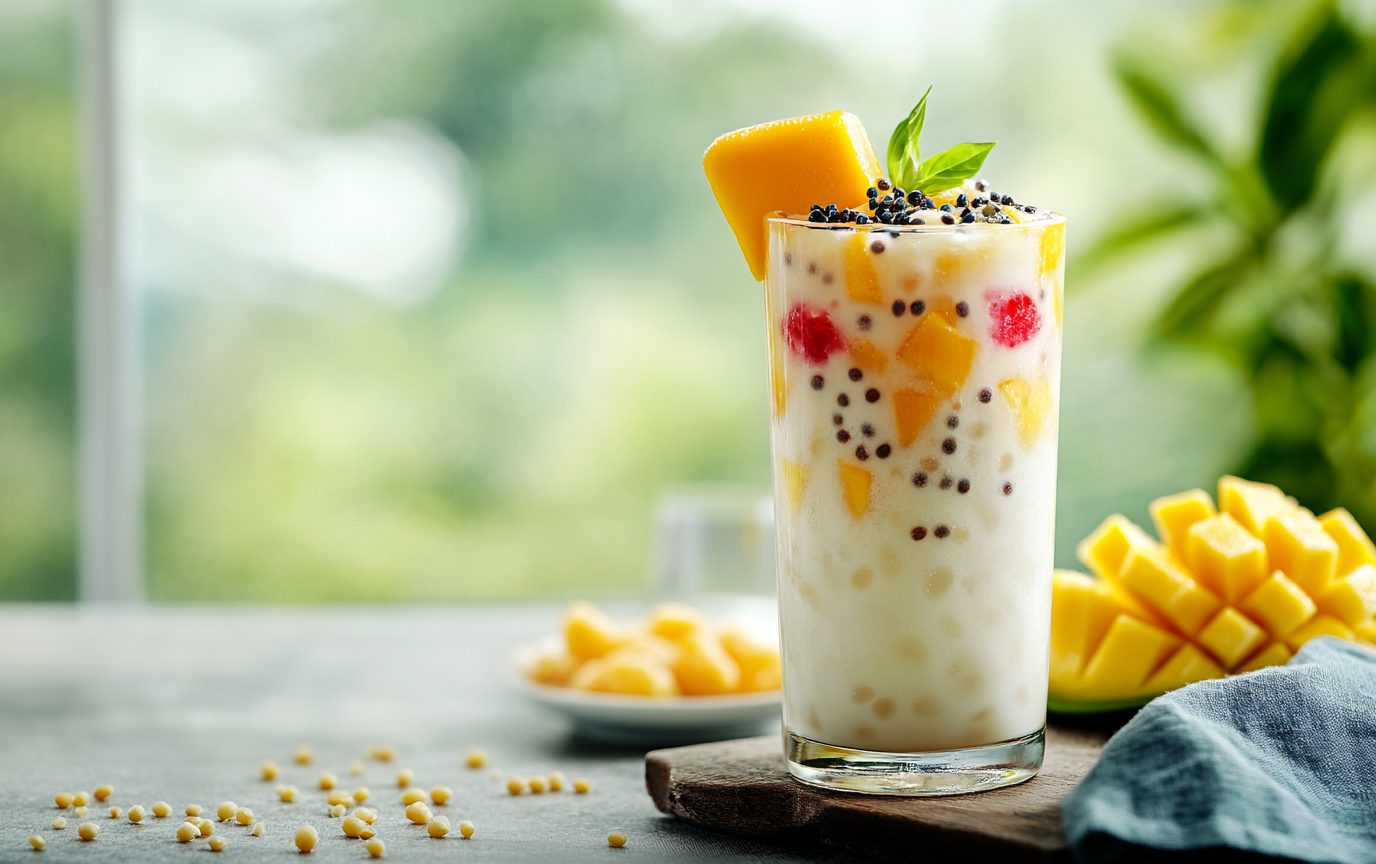 Mango Sago Recipe (Tapioca Pudding) – A Tropical Taste of Sunshine ...