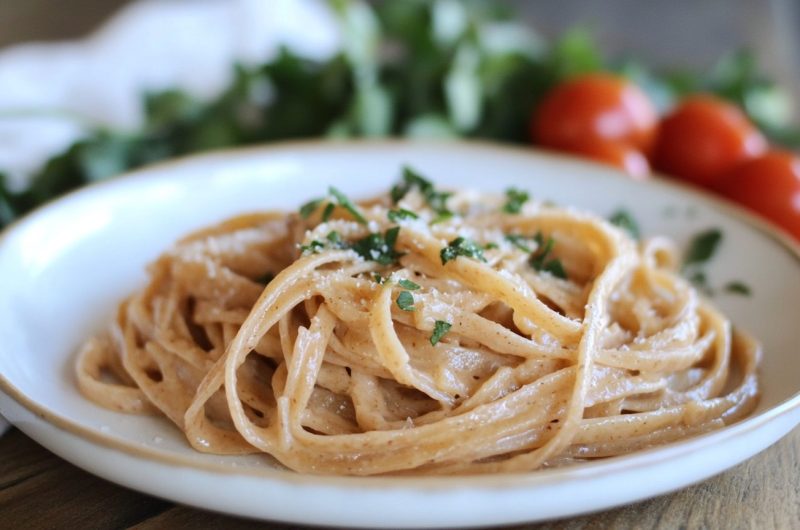 Simple Brown Rice Linguine - Light Orange Bean