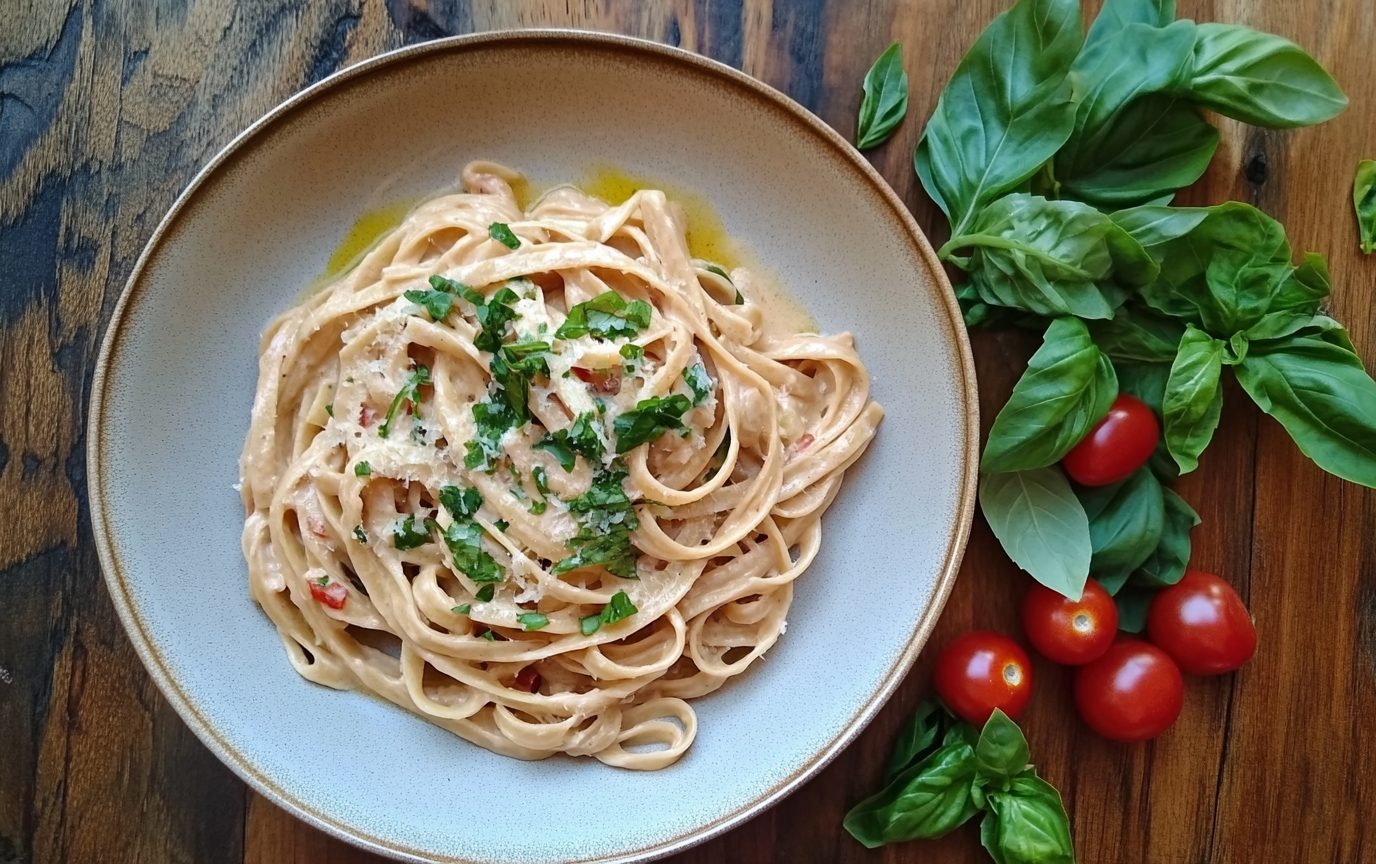 Simple Brown Rice Linguine - Light Orange Bean
