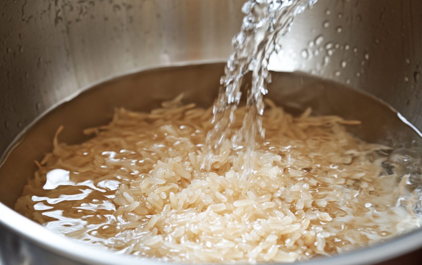 Fluffy Instant Pot Brown Rice - Light Orange Bean