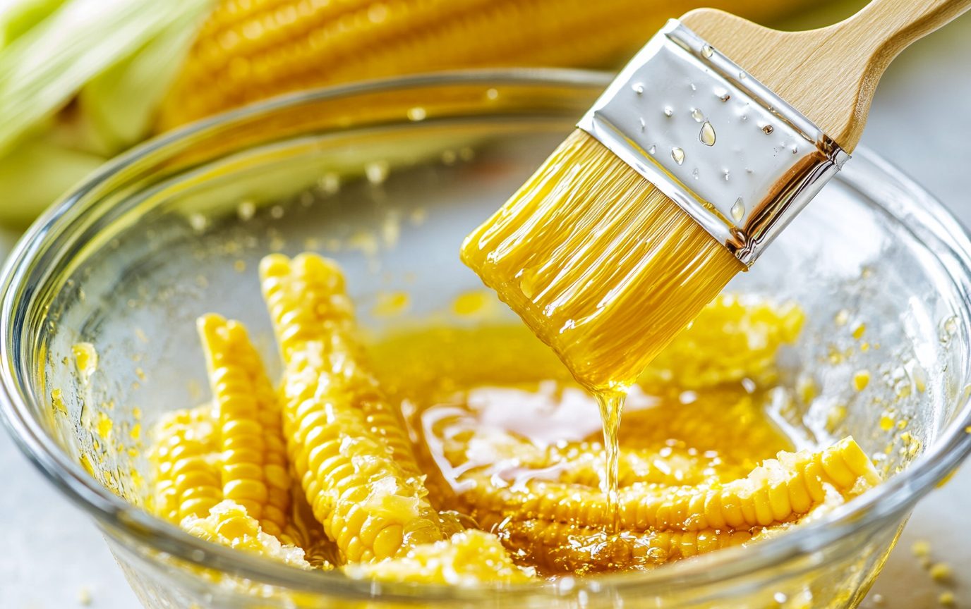 Air Fried Corn Ribs - Light Orange Bean