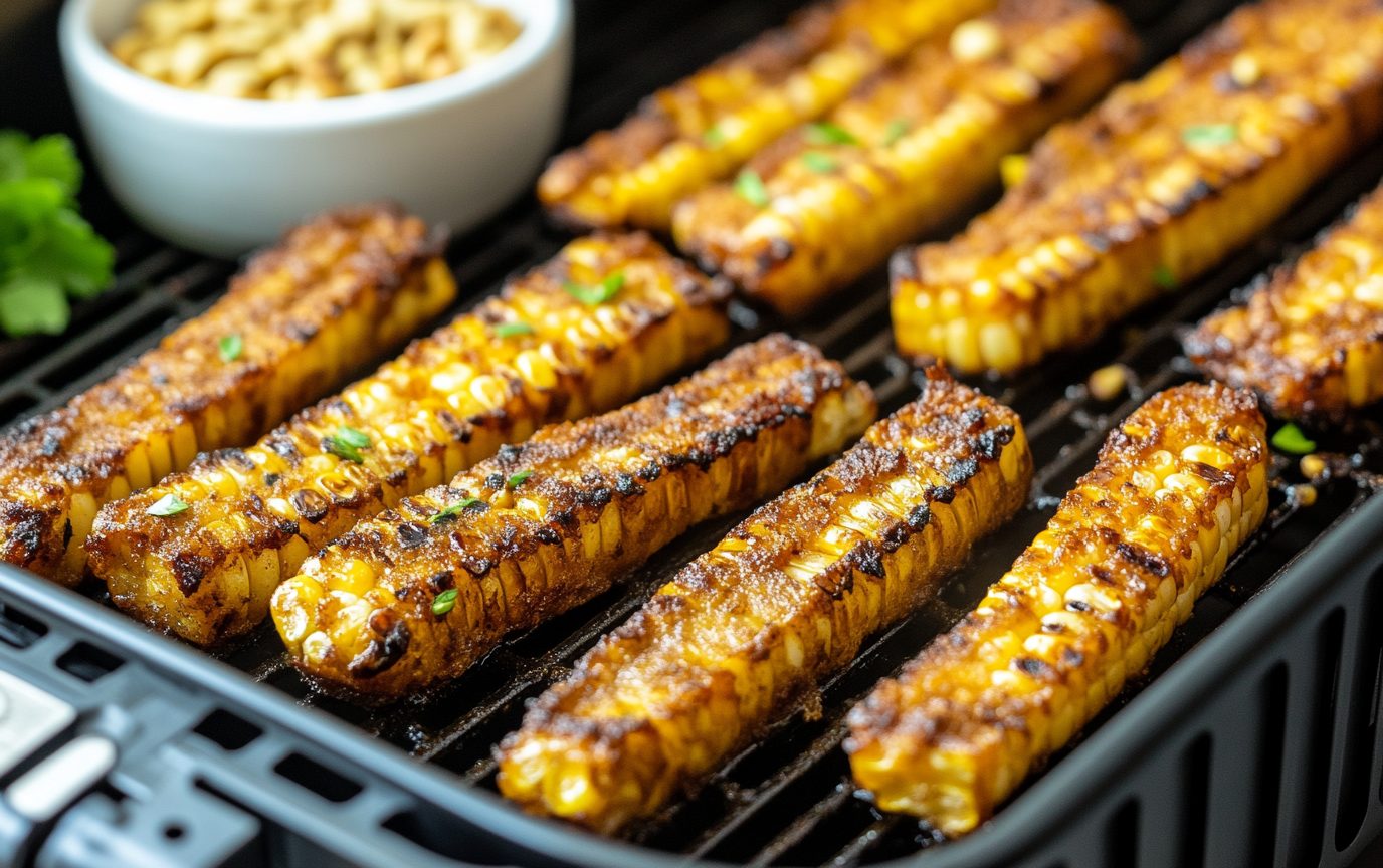 Air Fried Corn Ribs - Light Orange Bean