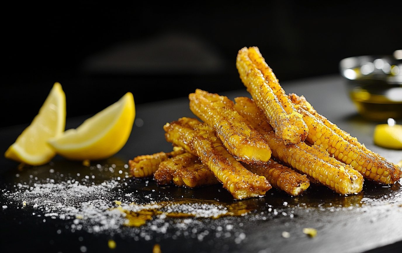 Crispy Corn Ribs - Light Orange Bean