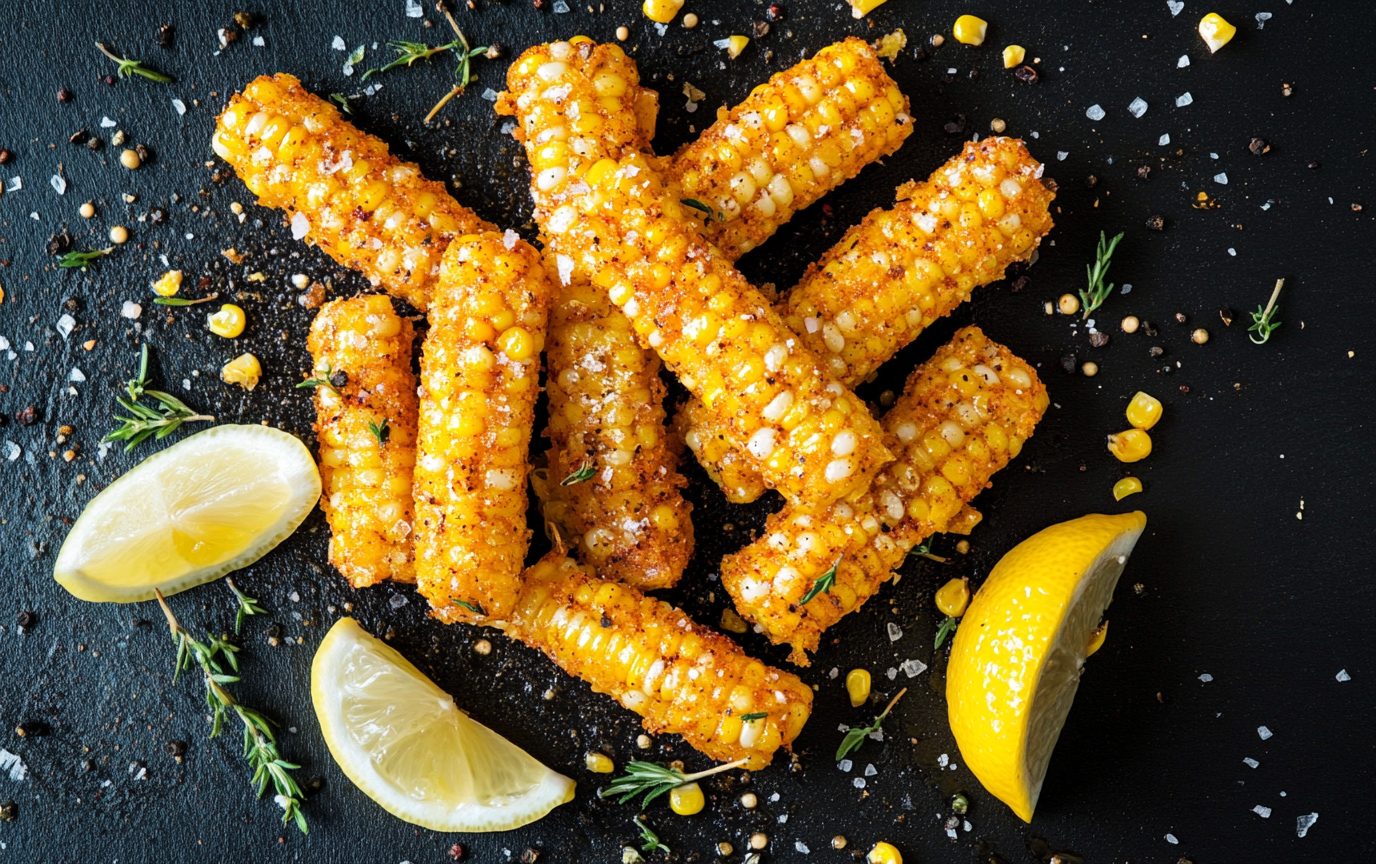 Crispy Corn Ribs - Light Orange Bean