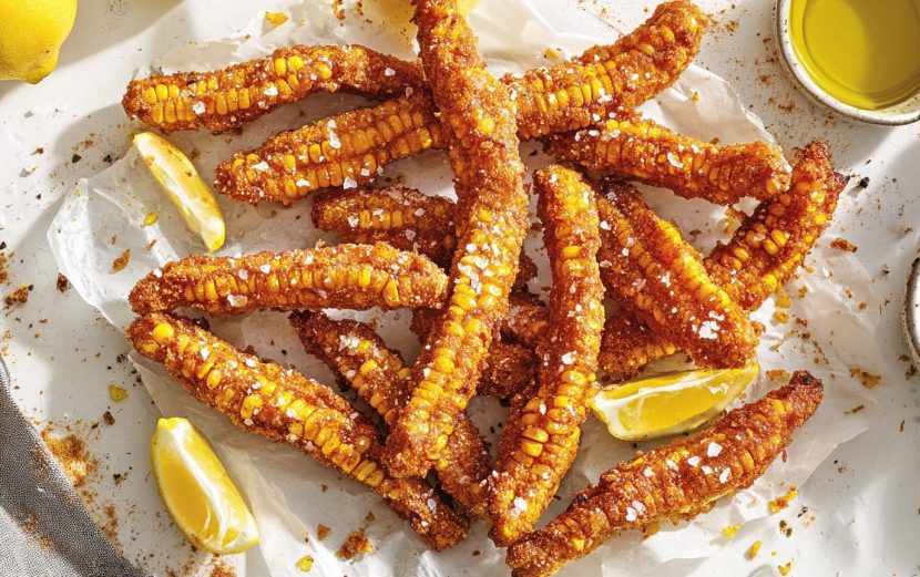 Crispy Corn Ribs - Light Orange Bean