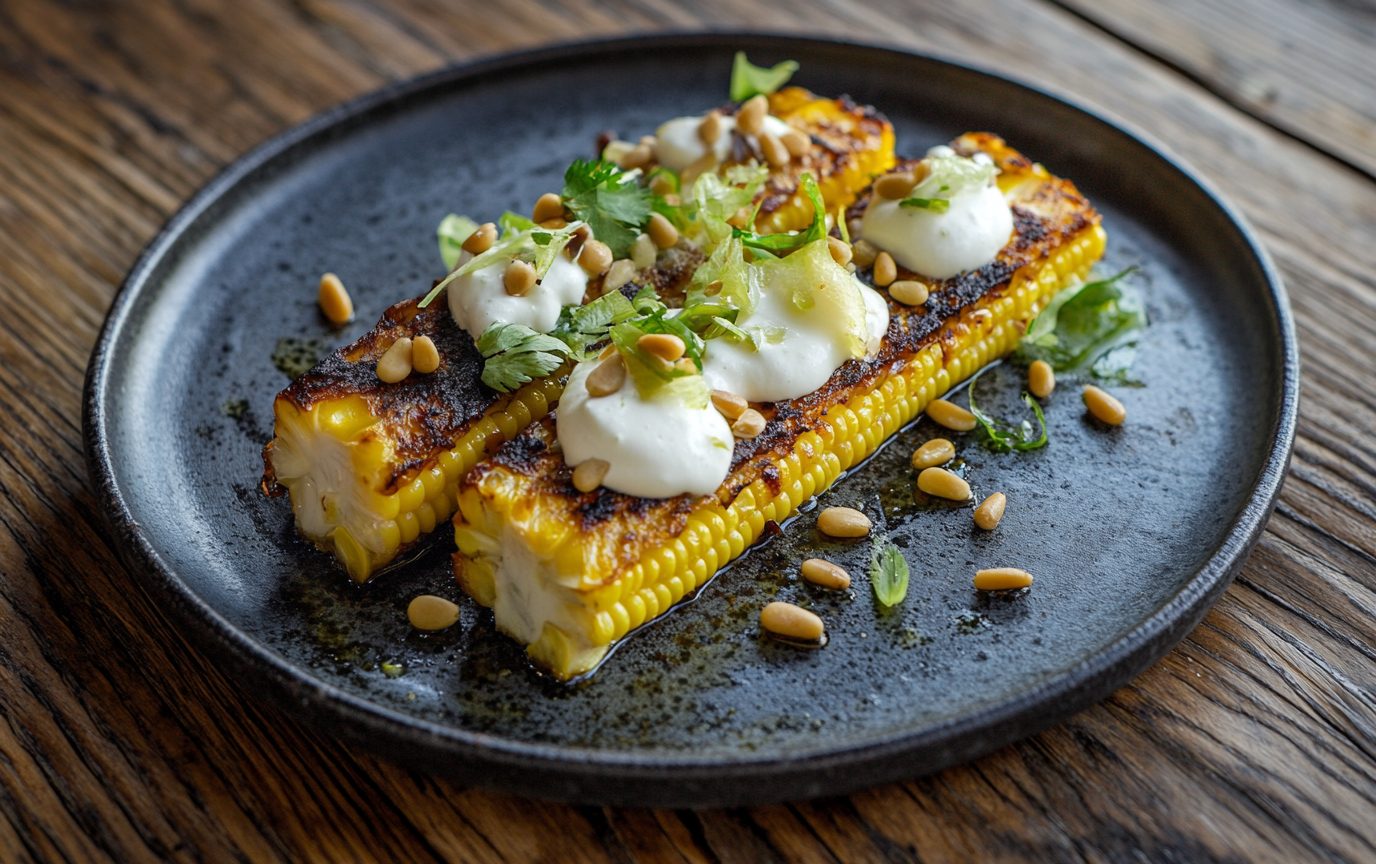 Crispy Vegan Corn Ribs - Light Orange Bean