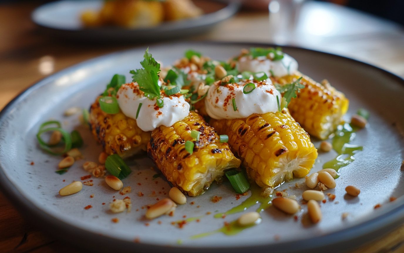 Crispy Vegan Corn Ribs - Light Orange Bean