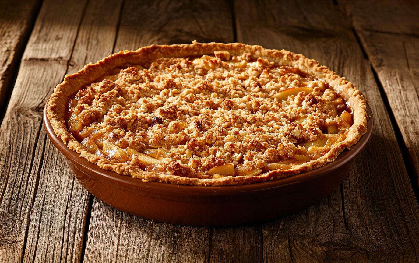 Crispy Apple Crumble - Light Orange Bean